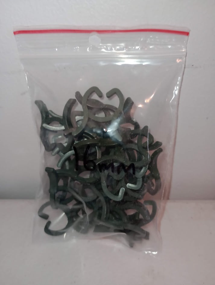 Ring clips - 16mm- bag of 30 – Kingfisher Orchid Nursery